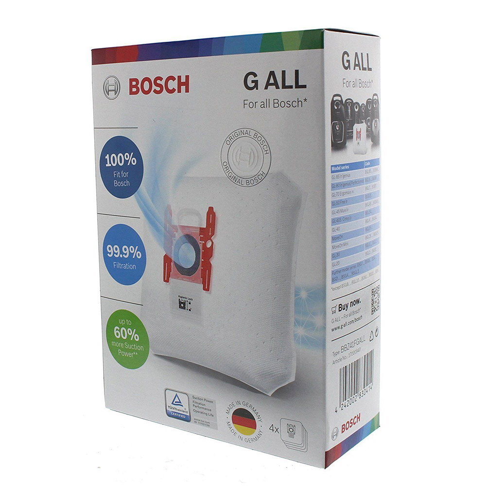 Σακουλές για σκούπες BOSCH TYPE G ALL ORIGINAL